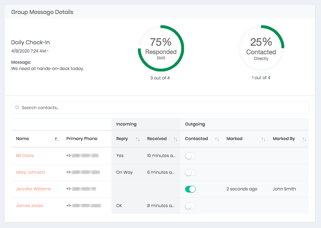 Emergency Messaging System